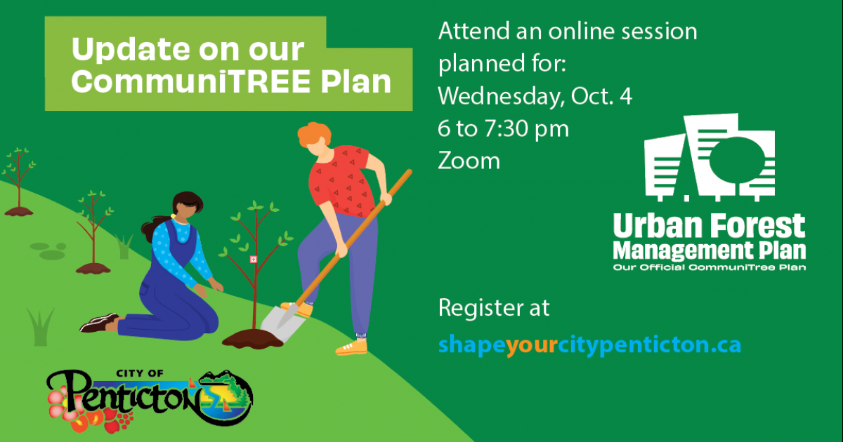 Update on Official CommuniTREE Plan | City of Penticton
