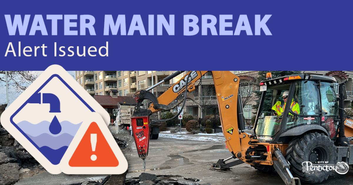 Busy intersection temporarily detoured due to water main failure | City ...